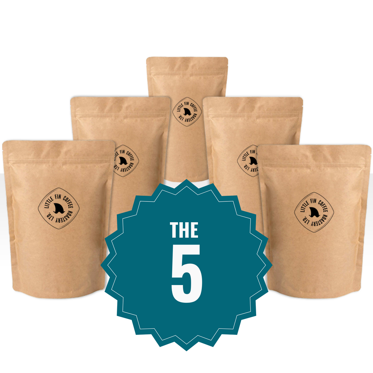 'The Five' Selection pack – Little Fin Coffee Roastery Ltd