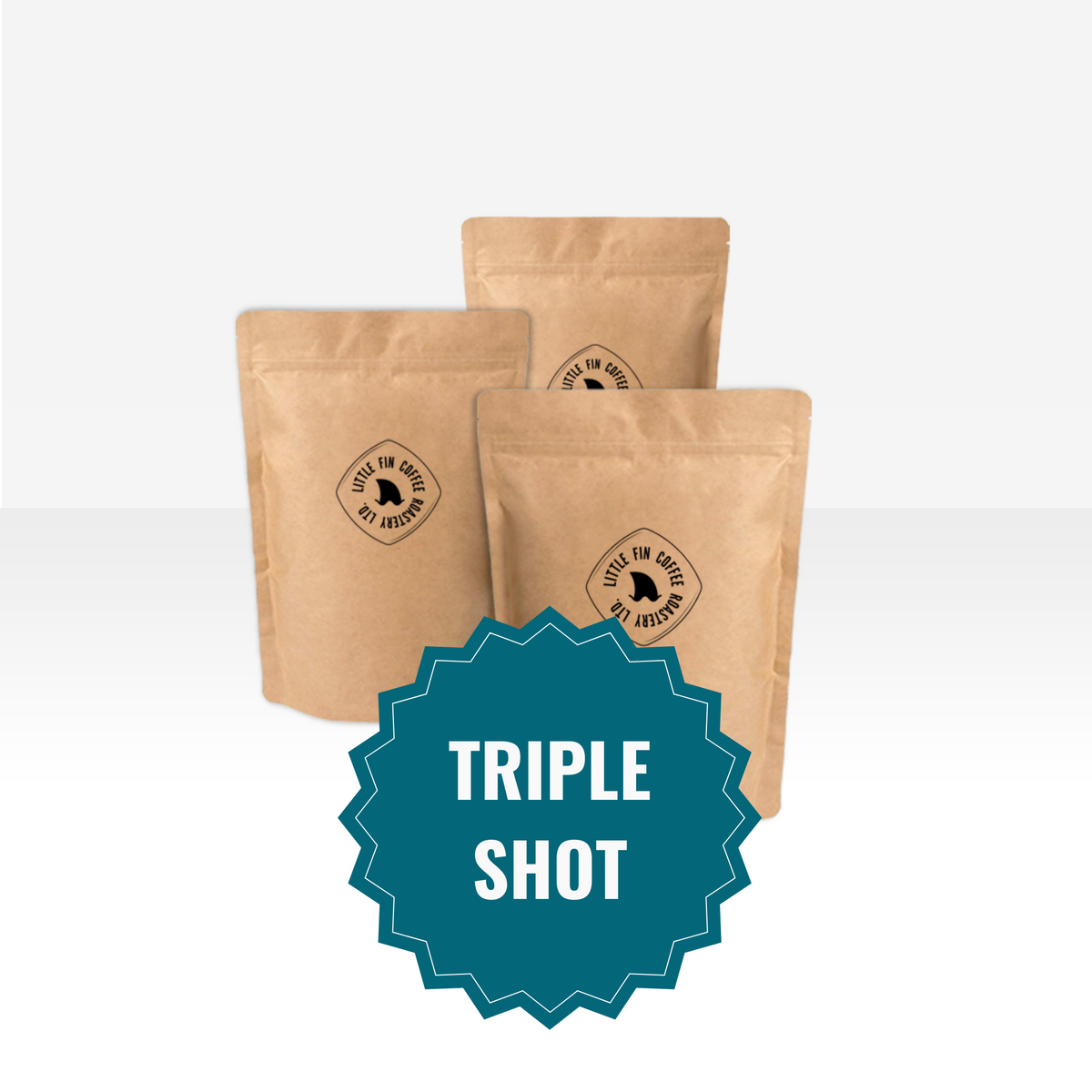 Triple Shot Selection Pack – Little Fin Coffee Roastery Ltd