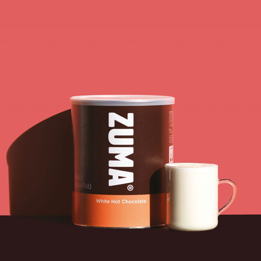 Zuma White Hot Chocolate Powder (1kg) – Little Fin Coffee Roastery Ltd